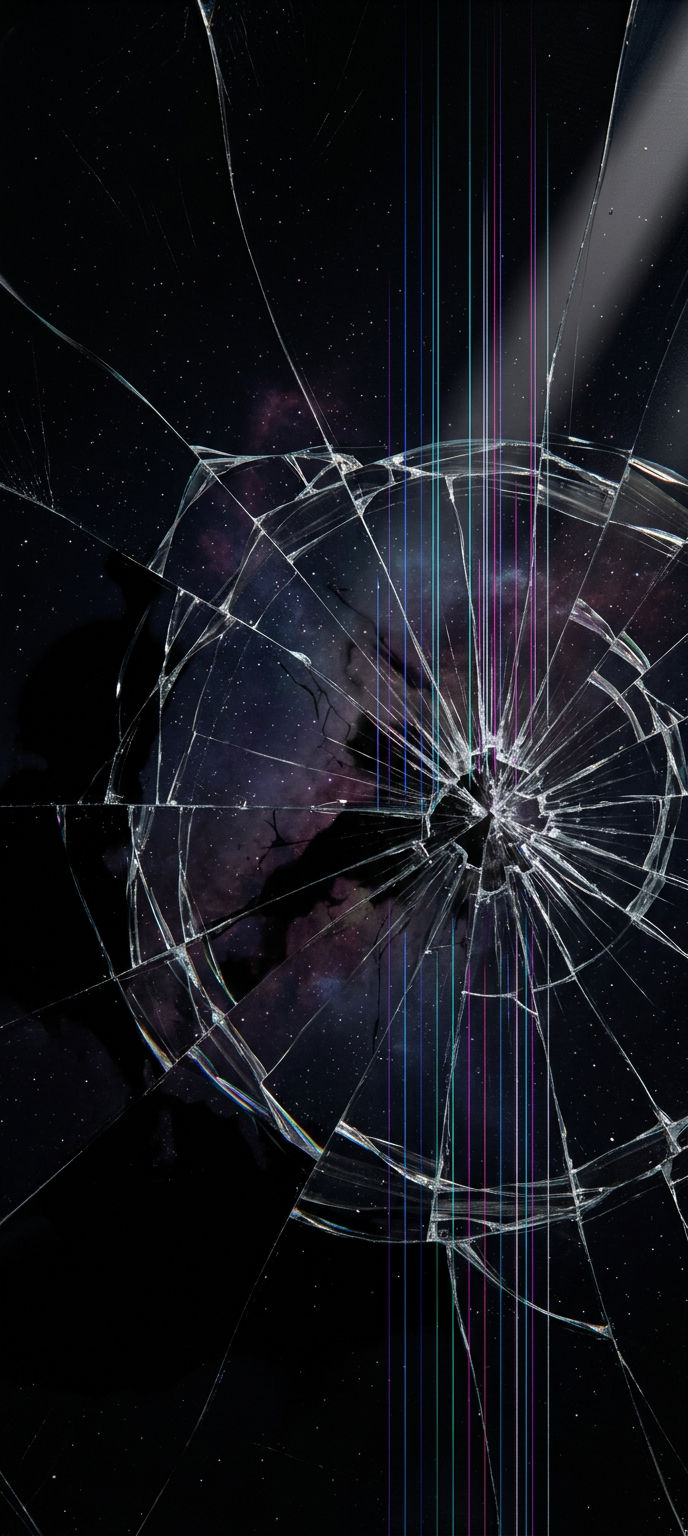 50 Realistic Broken Screen Wallpapers for iPhone & Android (4K HD)