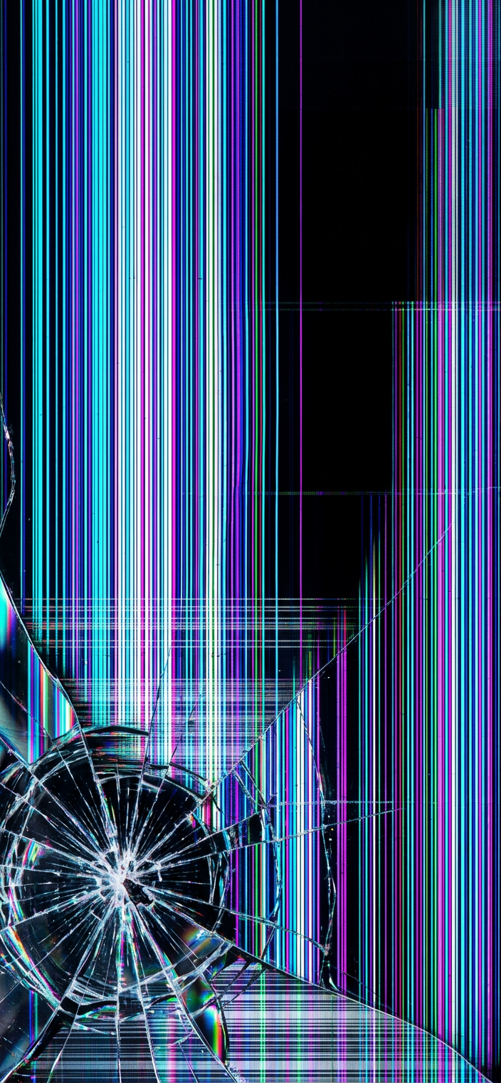 50 Realistic Broken Screen Wallpapers for iPhone & Android (4K HD)